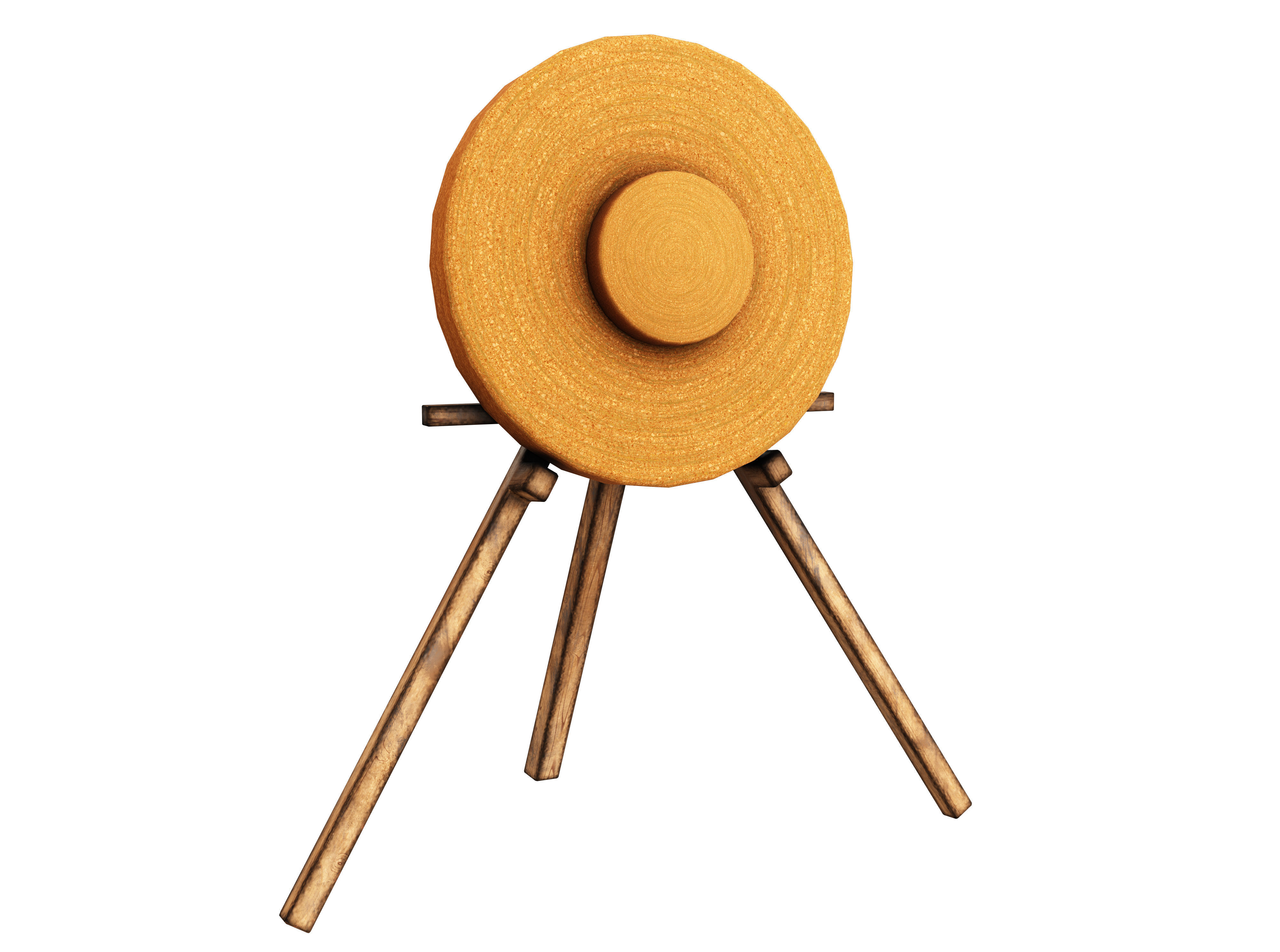 3D model Medieval Target Board VR / AR / low-poly | CGTrader