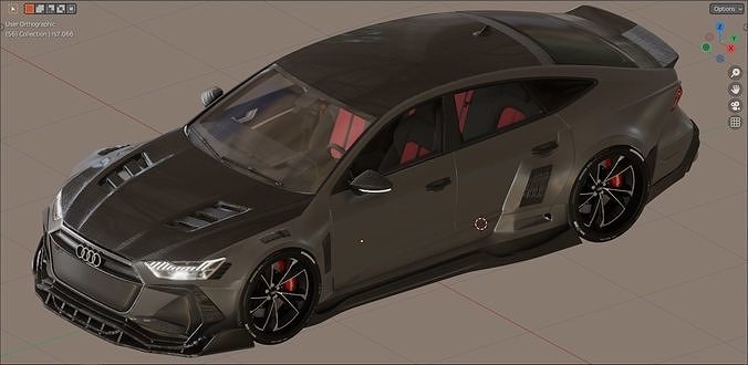 Audi RS 7 Sportback Widebody 3D model | CGTrader