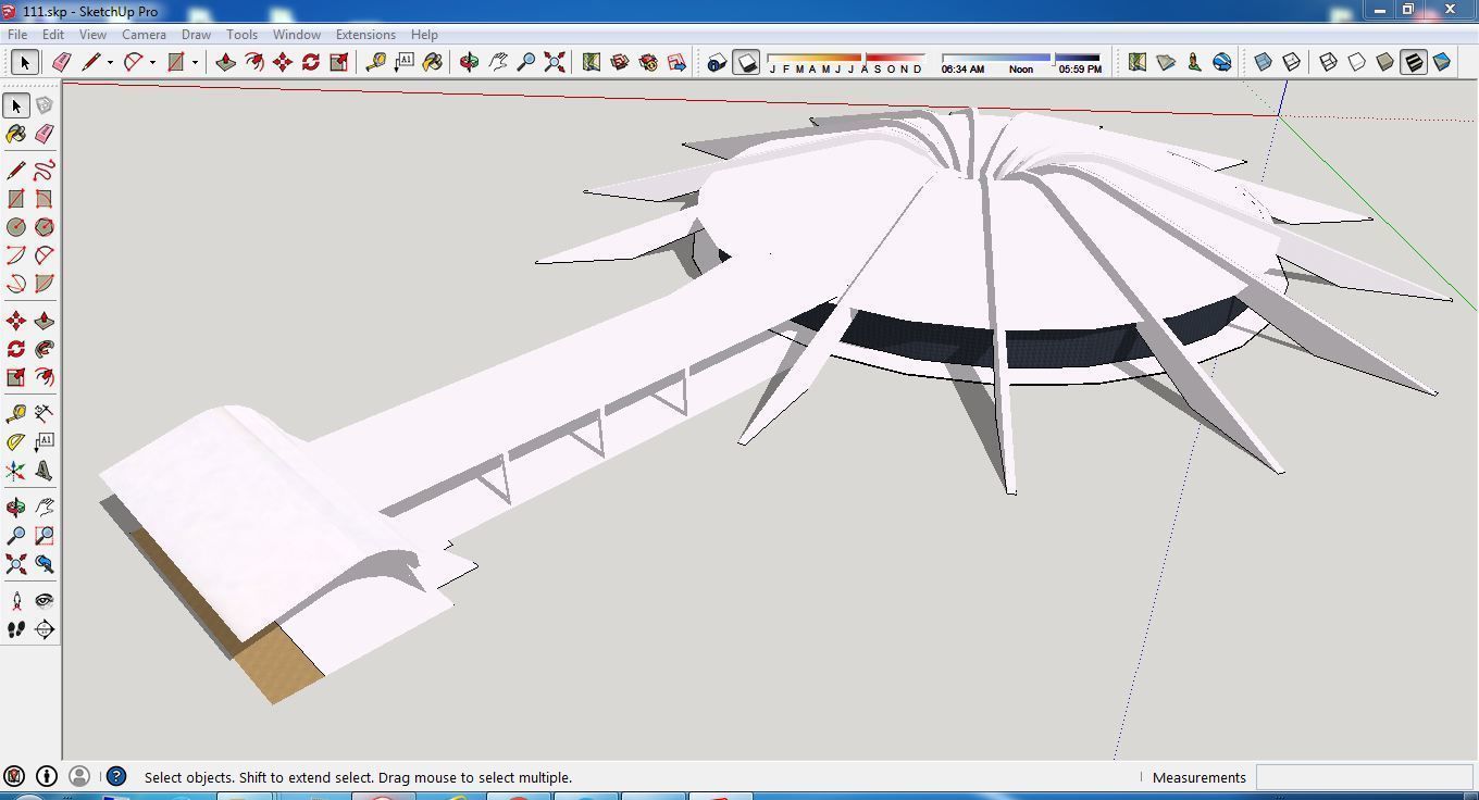 Sketchup Museum 111 free 3D model | CGTrader