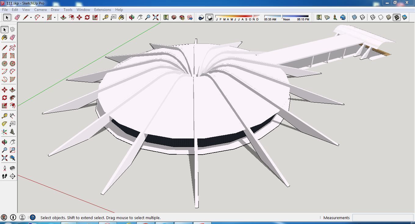 Sketchup Museum 111 free 3D model | CGTrader