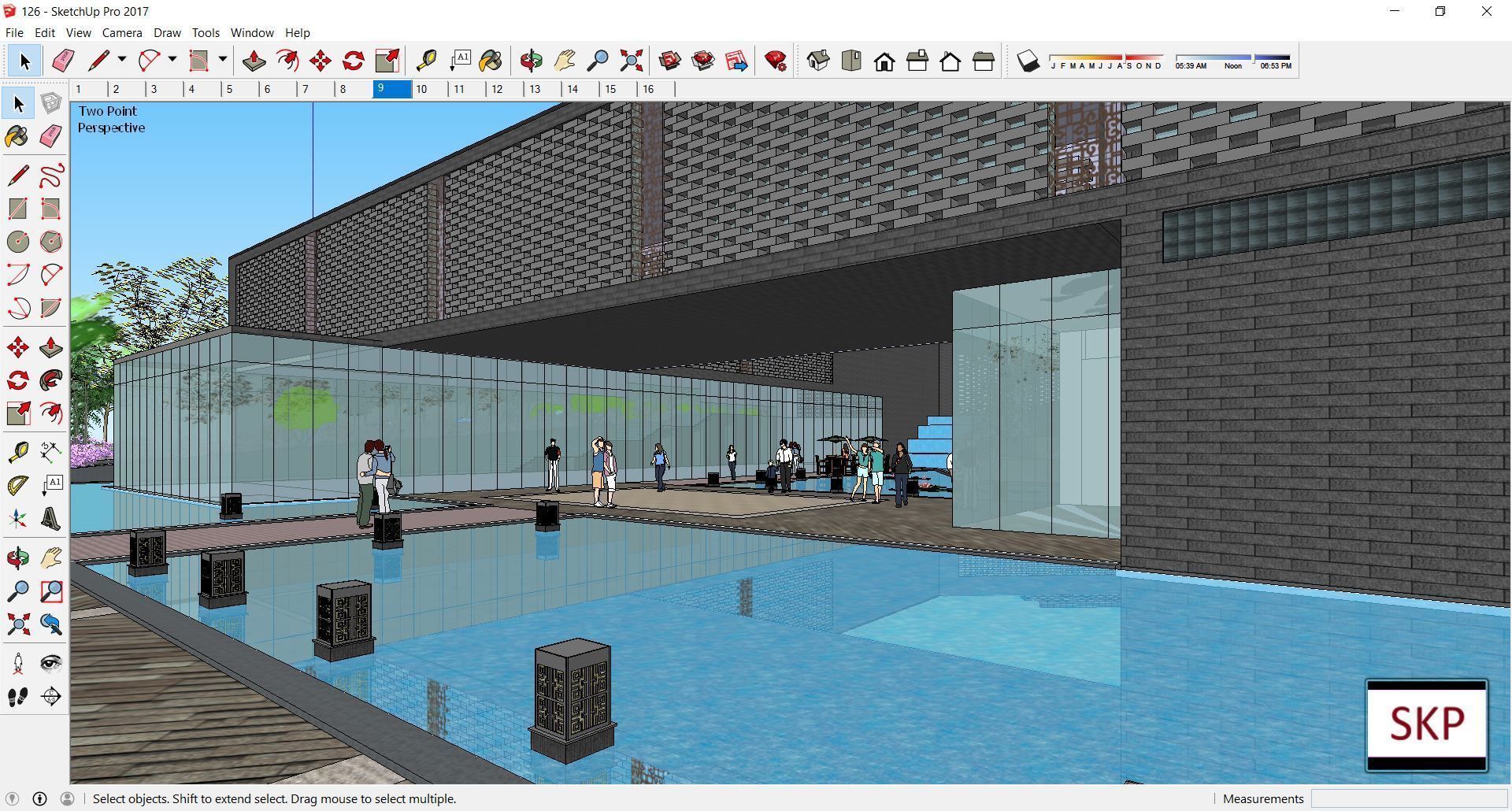 Sketchup Museum 126 3D model | CGTrader