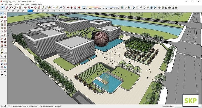 Sketchup Museum 132 3D model | CGTrader
