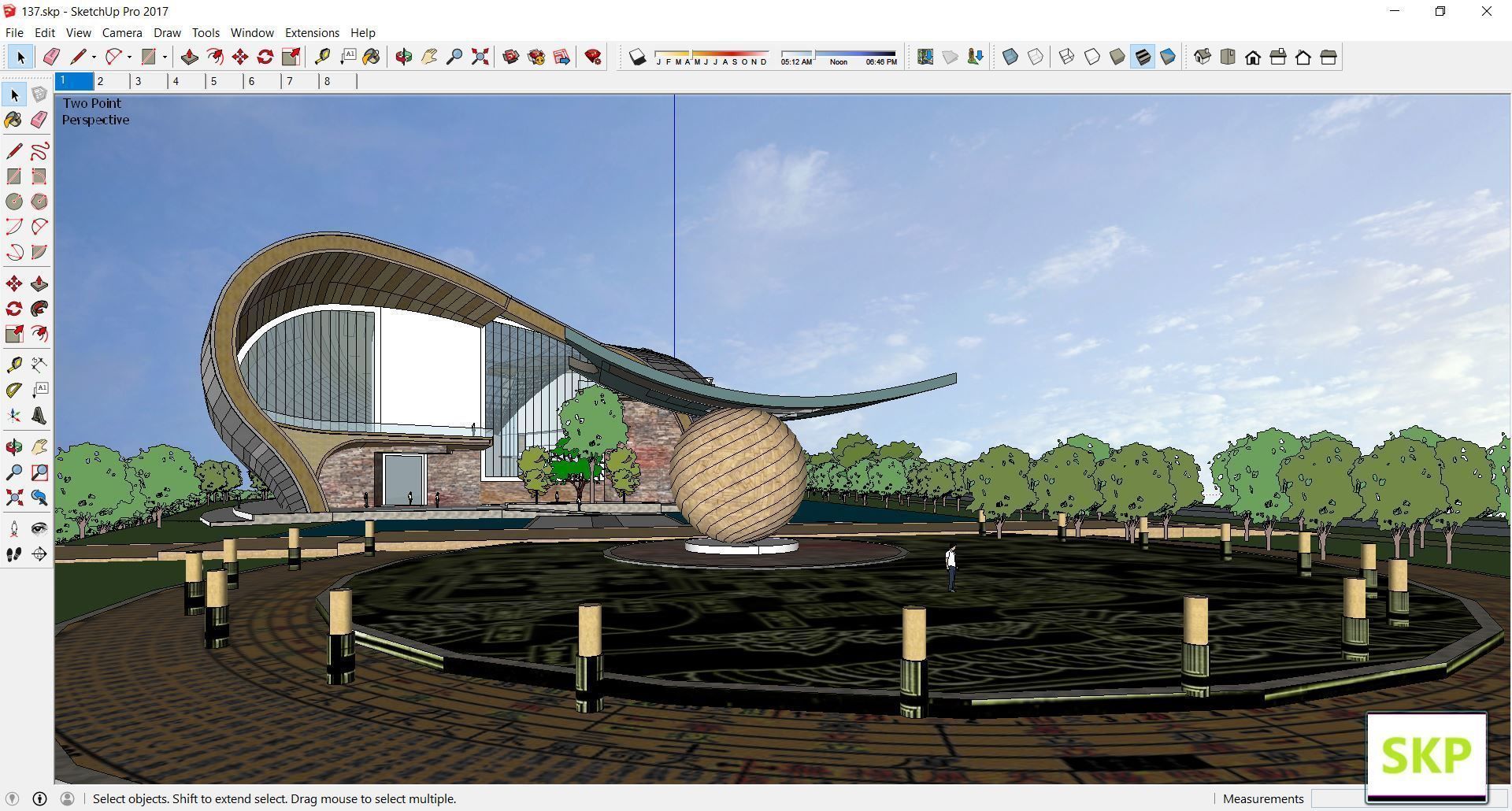 Sketchup Museum 137 3D model | CGTrader
