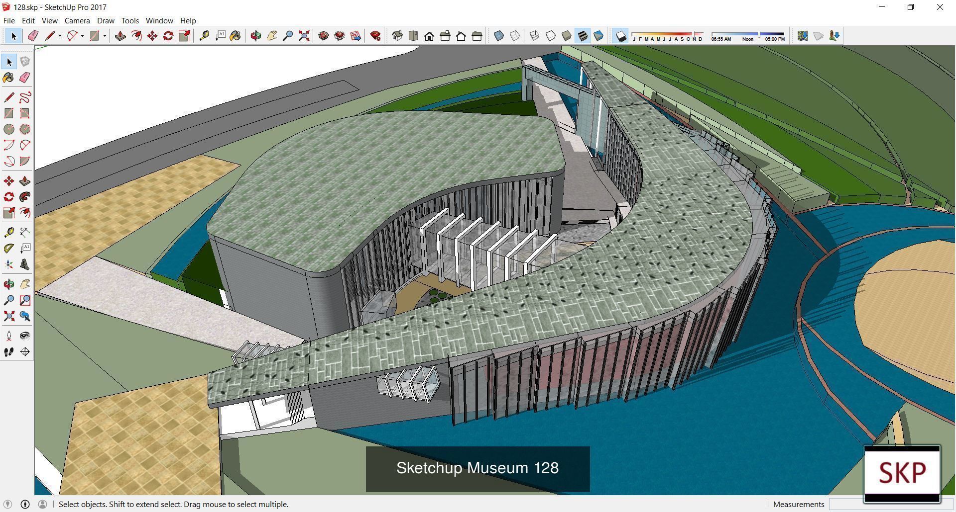 Collection 28 Sketchup Museum and cultural models | CGTrader