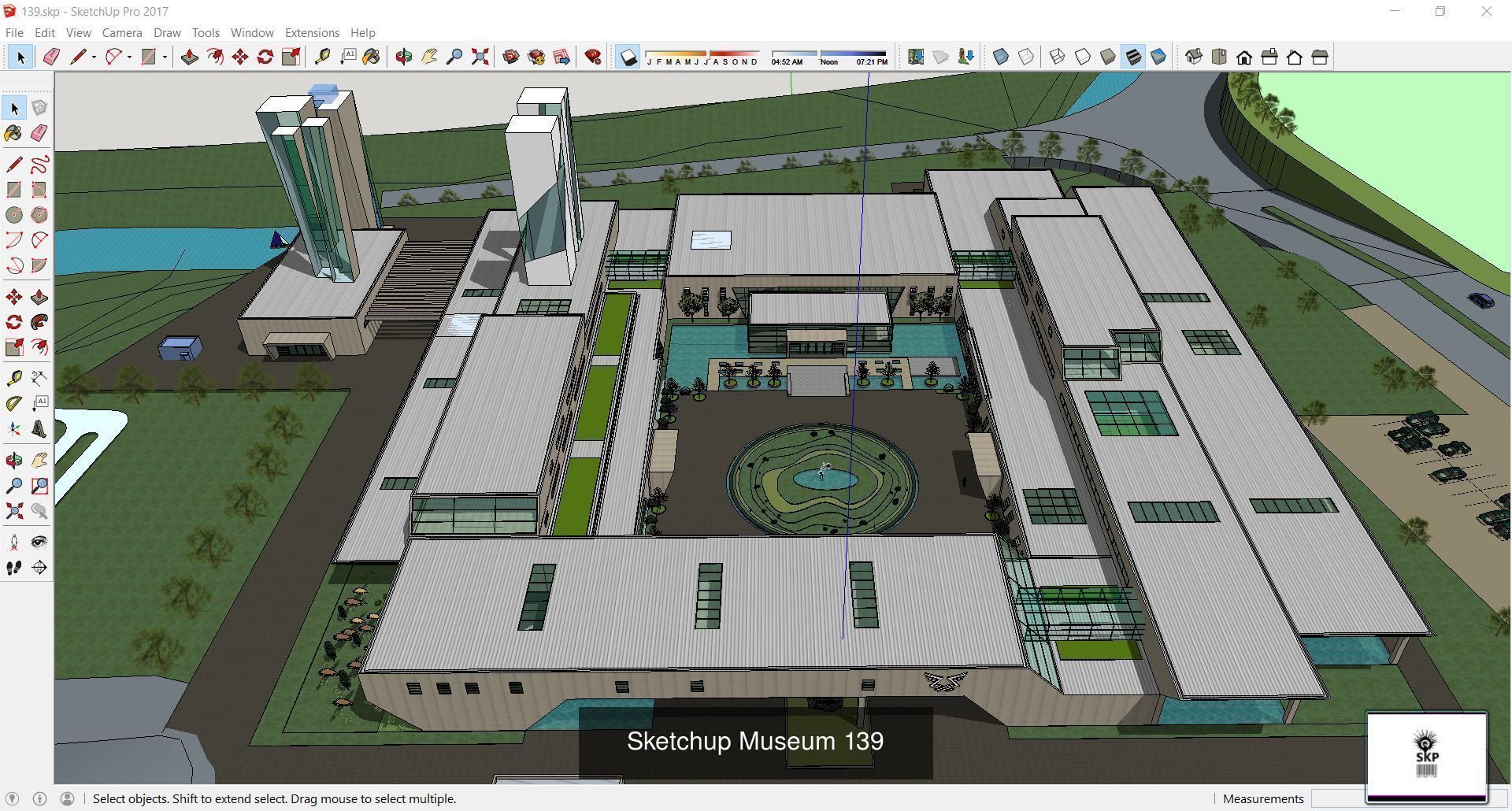 Collection 28 Sketchup Museum and cultural models | CGTrader
