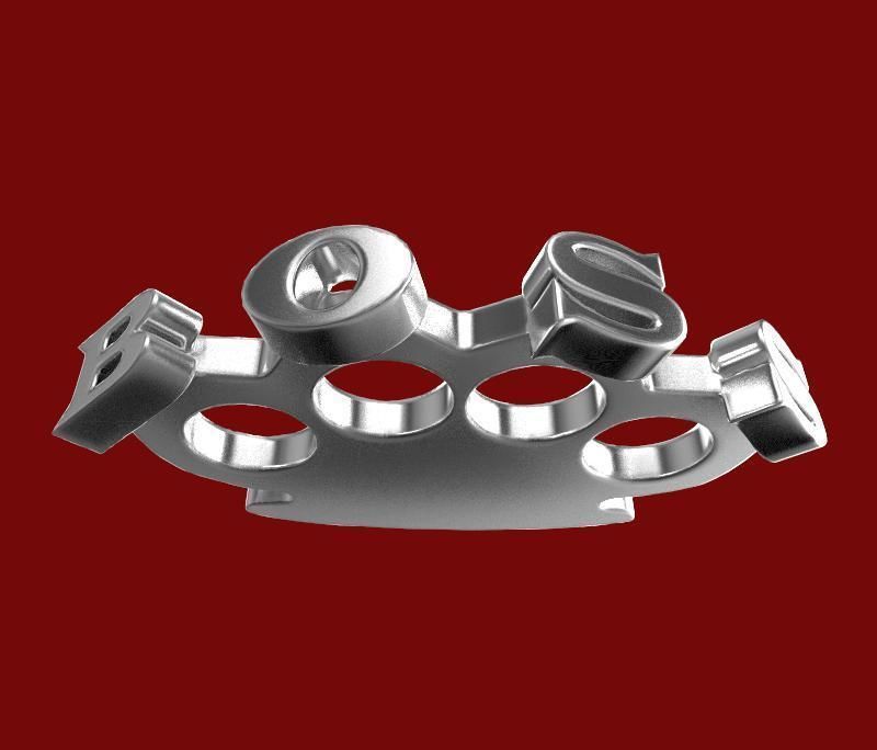 Knuckle Duster 3D model | CGTrader