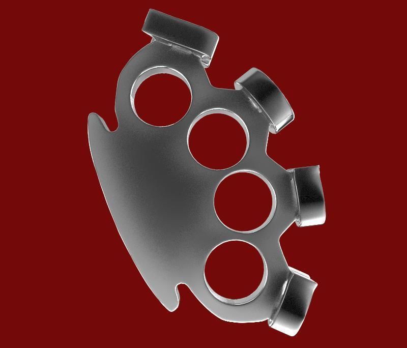 Knuckle Duster 3D model | CGTrader