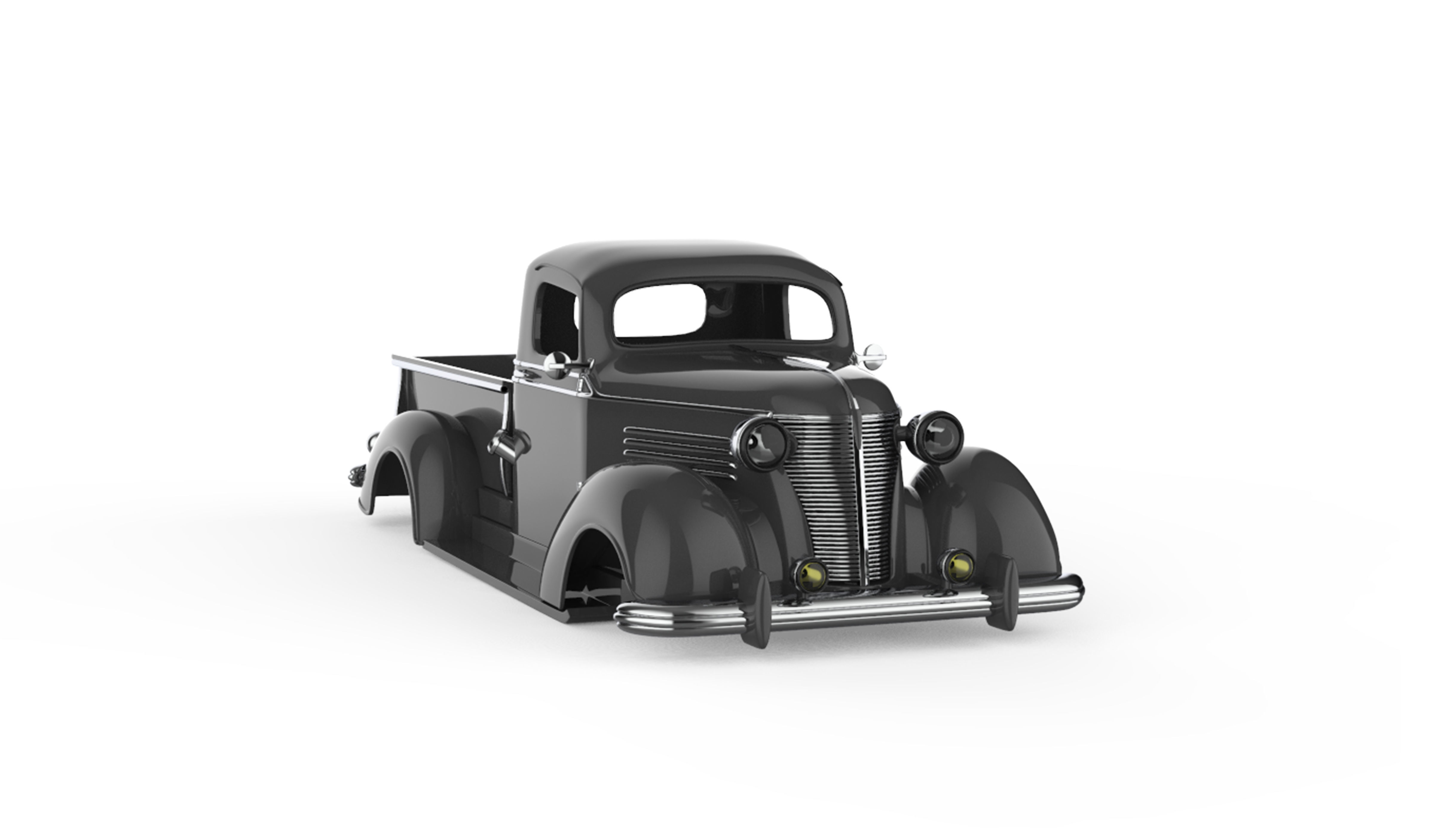 1938 Chevrolet Pickup 3D model 3D printable | CGTrader