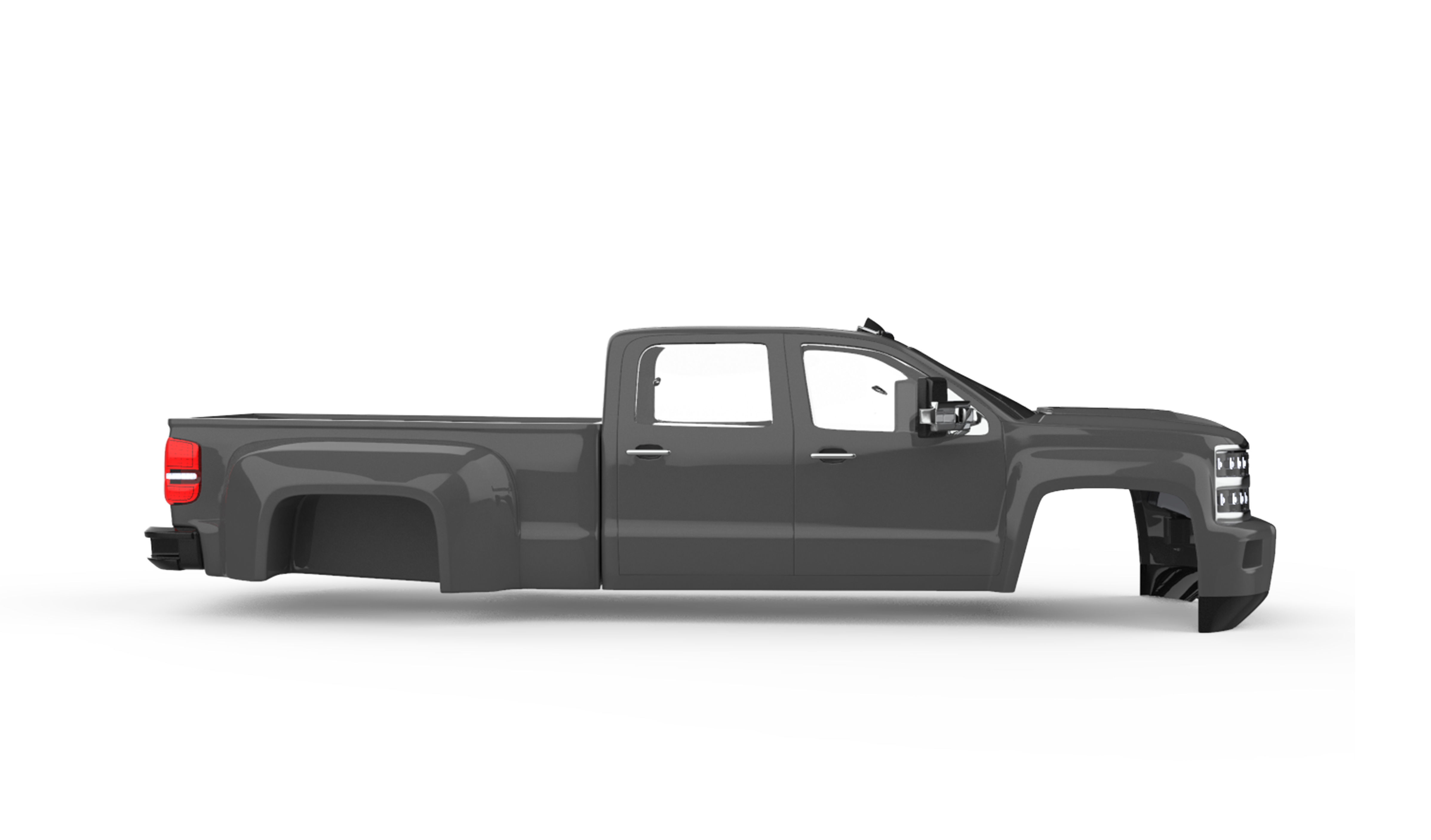 2018 Chevy Silverado 3500 3D model 3D printable | CGTrader