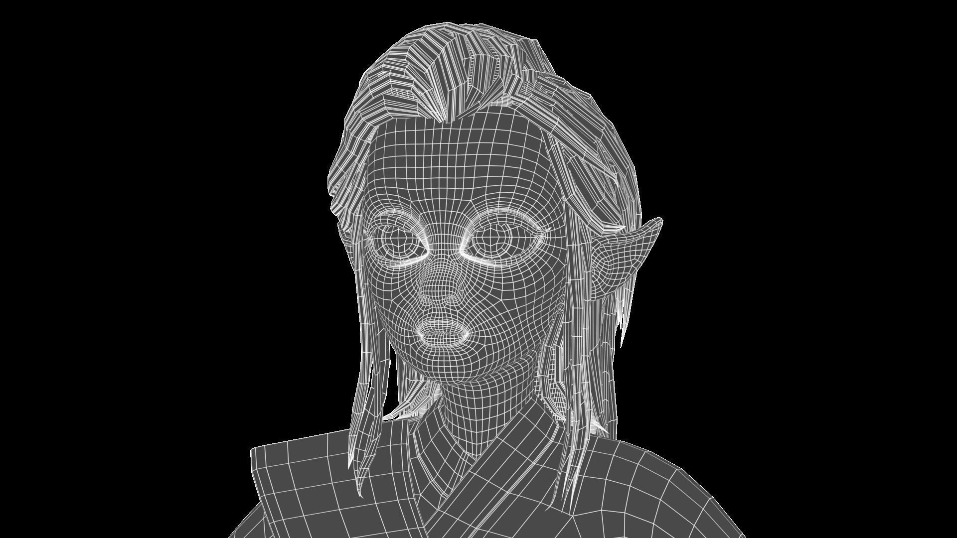 Night Elf 3D model | CGTrader