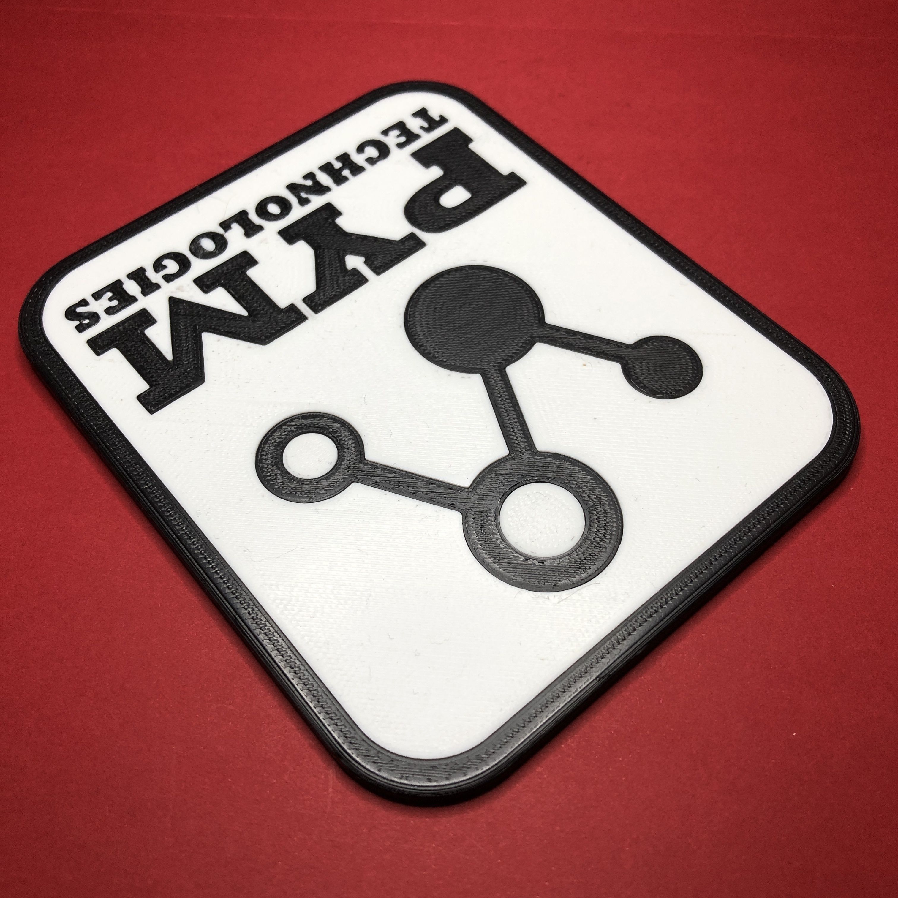 Ant Man Pym Technologies Logo Coaster 3D model 3D printable | CGTrader