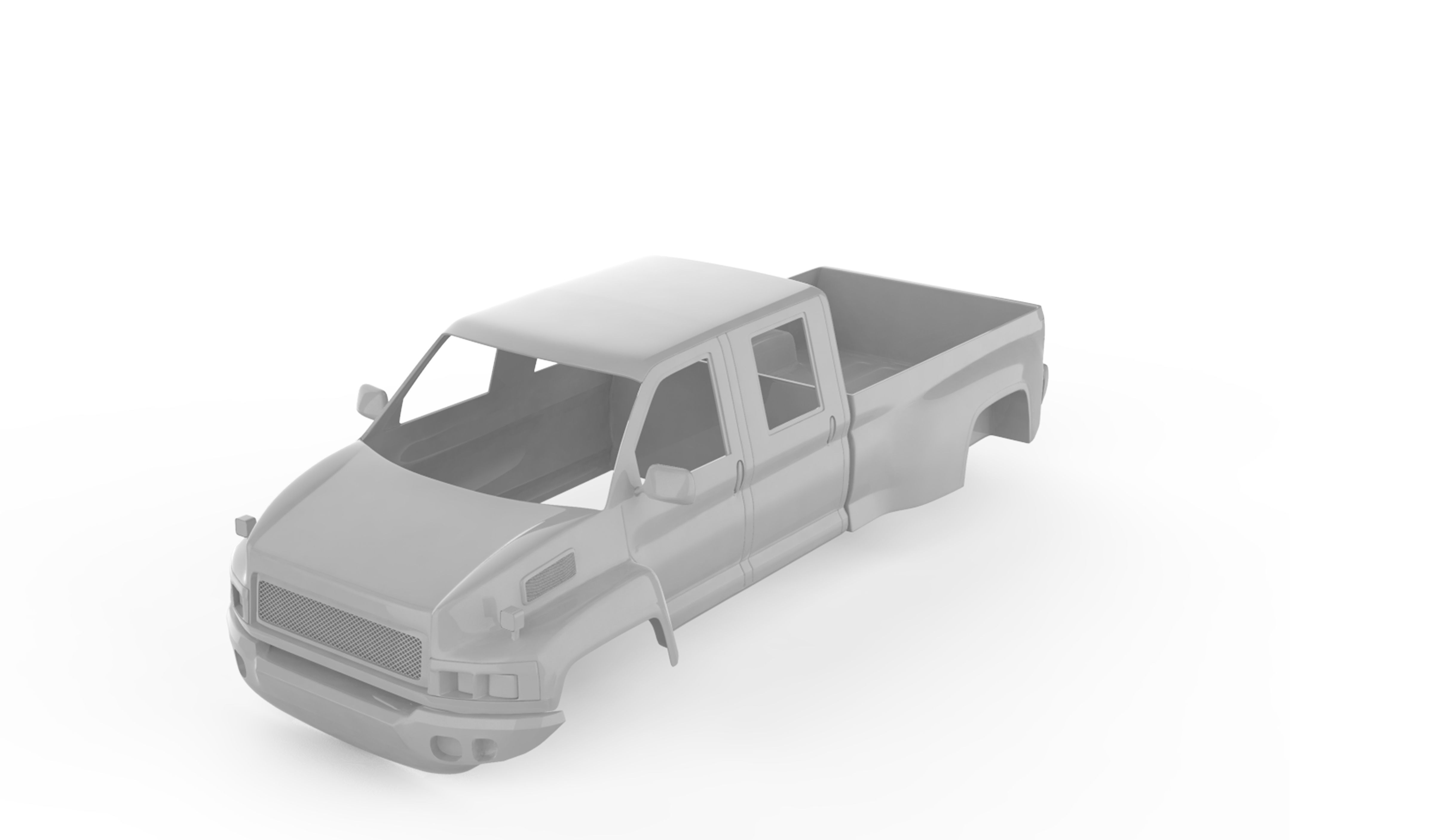 2003 - 2009 GMC Topkick 3D model 3D printable | CGTrader
