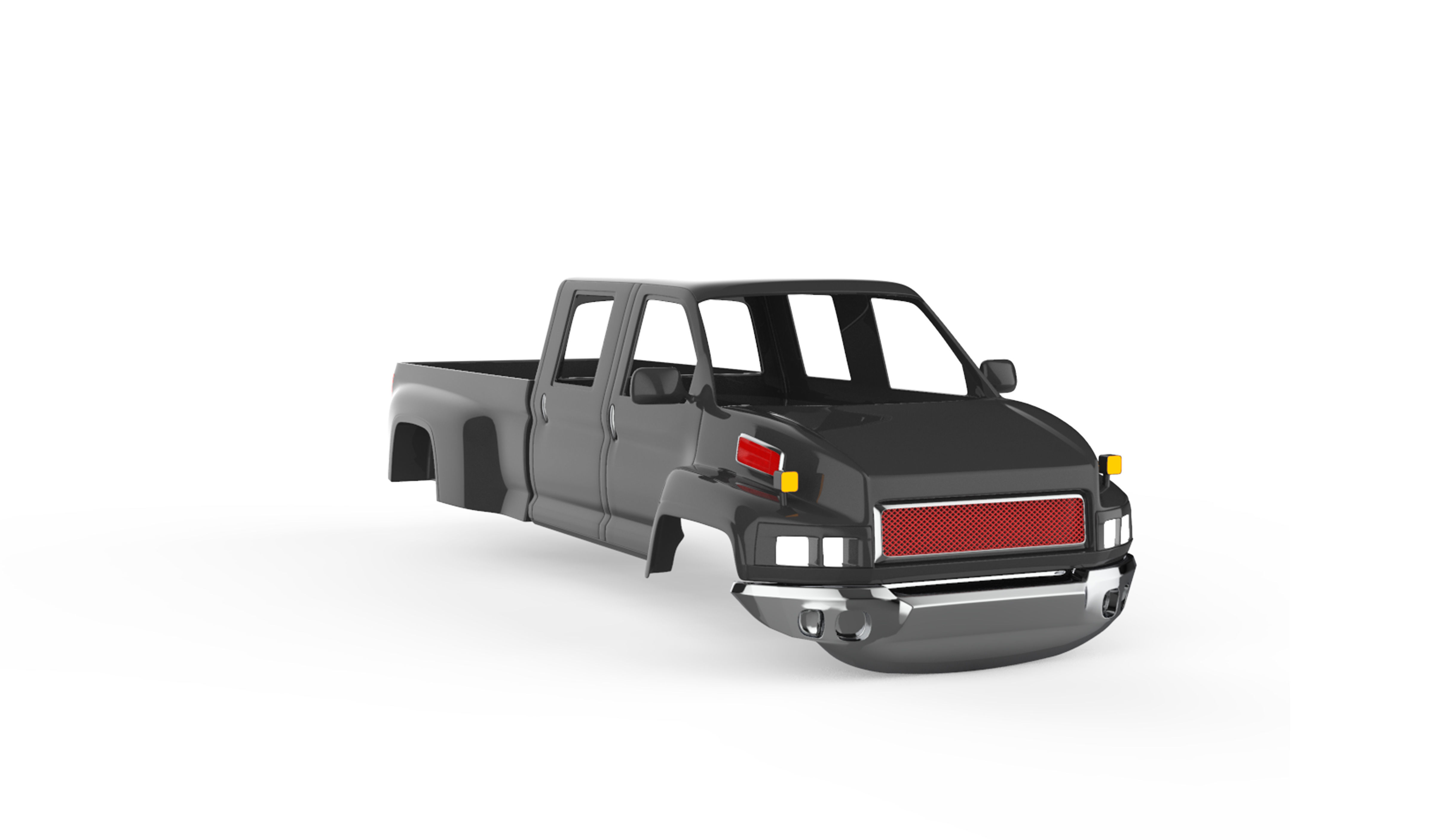 2003 - 2009 GMC Topkick 3D model 3D printable | CGTrader