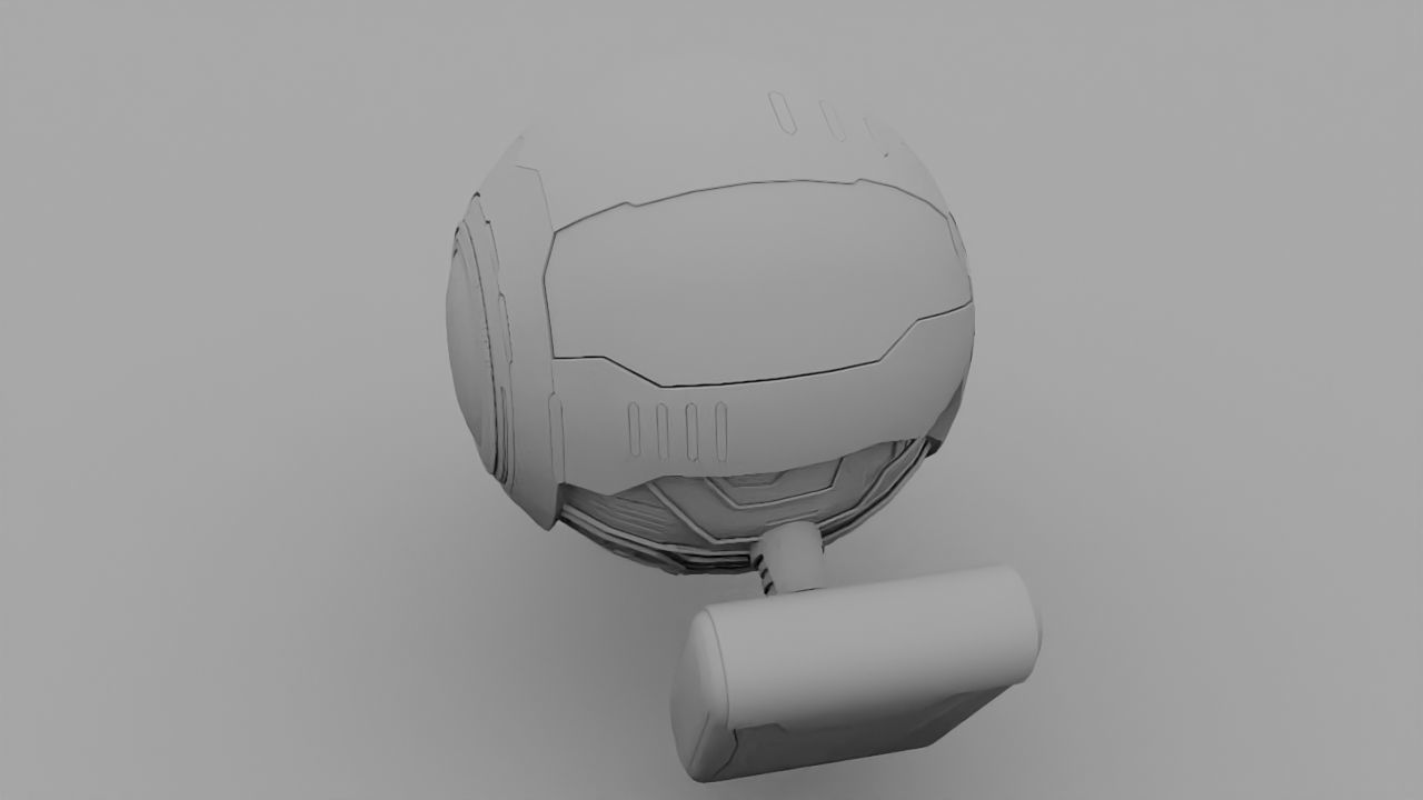 DRONE BOT 3D model | CGTrader