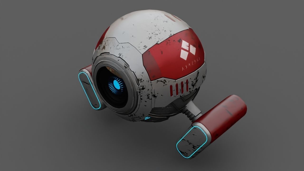 DRONE BOT 3D model | CGTrader