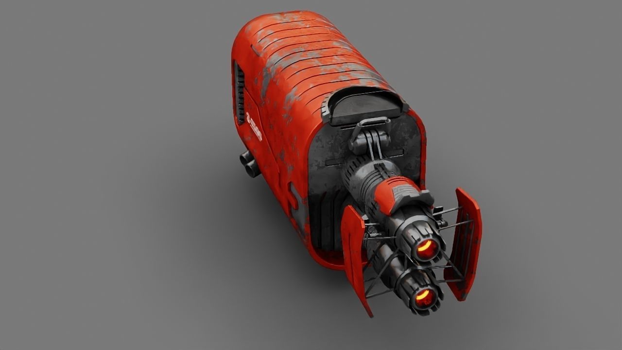 Star Wars Pod 3D model | CGTrader