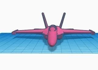 F-18 Hornet 3D model 3D printable | CGTrader