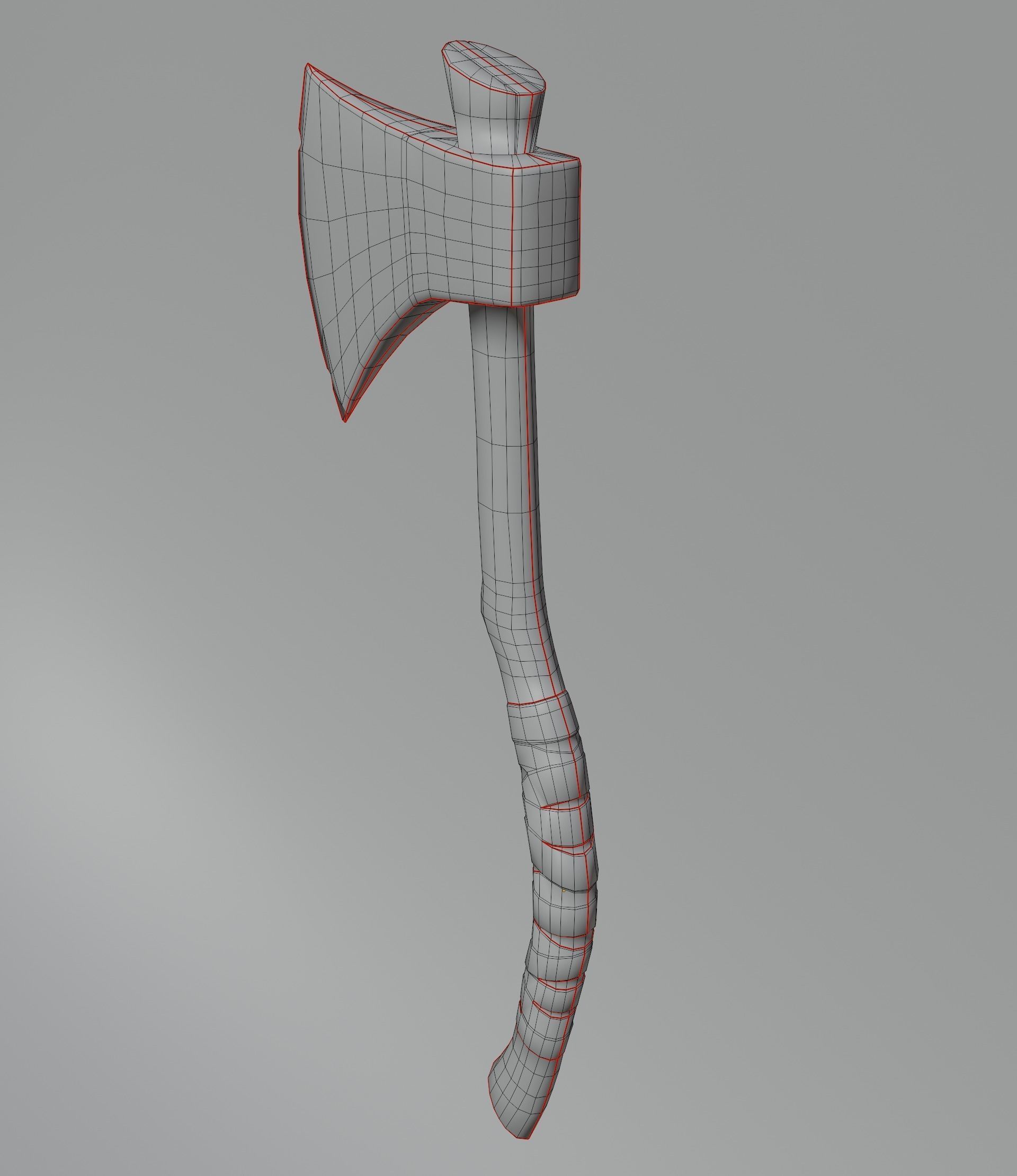 3D model Stylized low poly axe VR / AR / low-poly | CGTrader