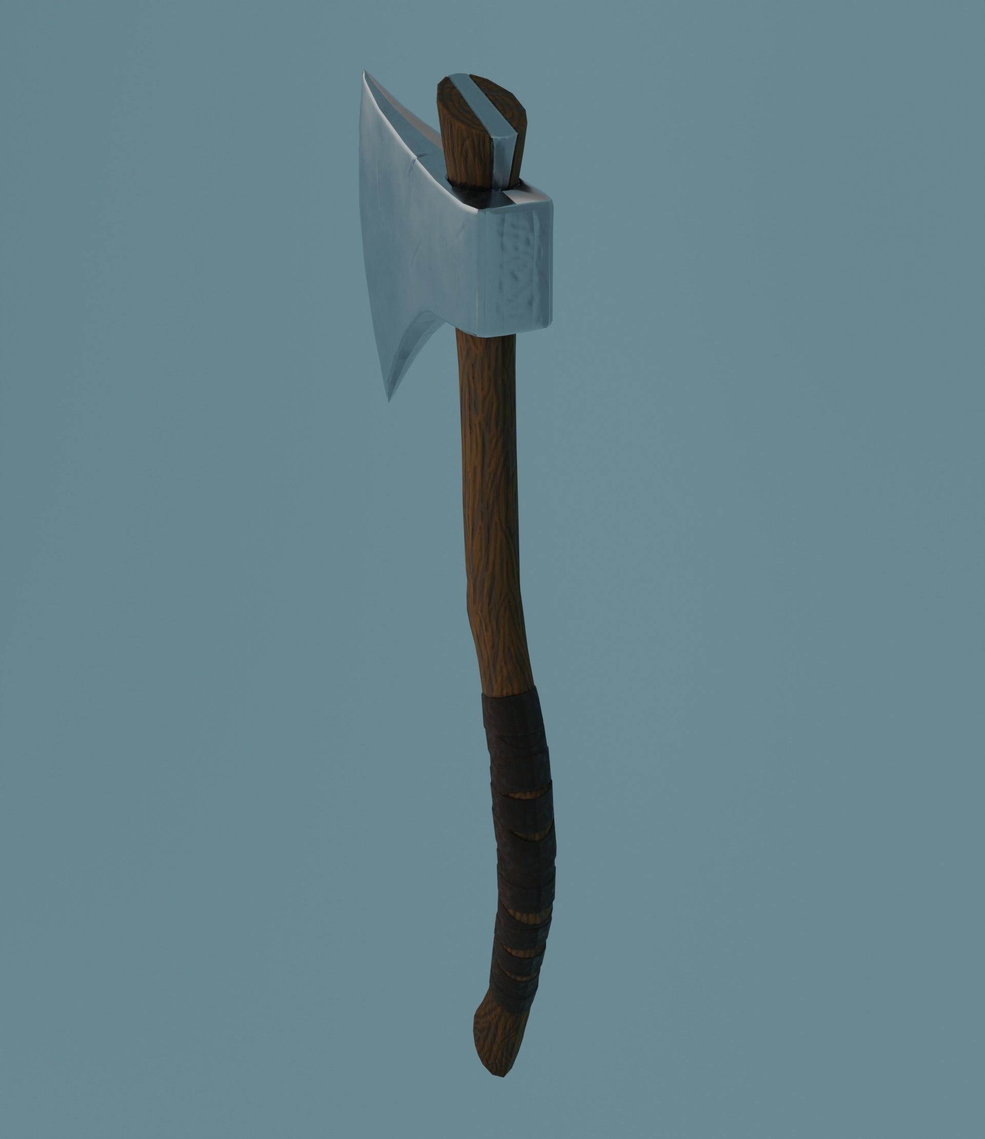 3D model Stylized low poly axe VR / AR / low-poly | CGTrader