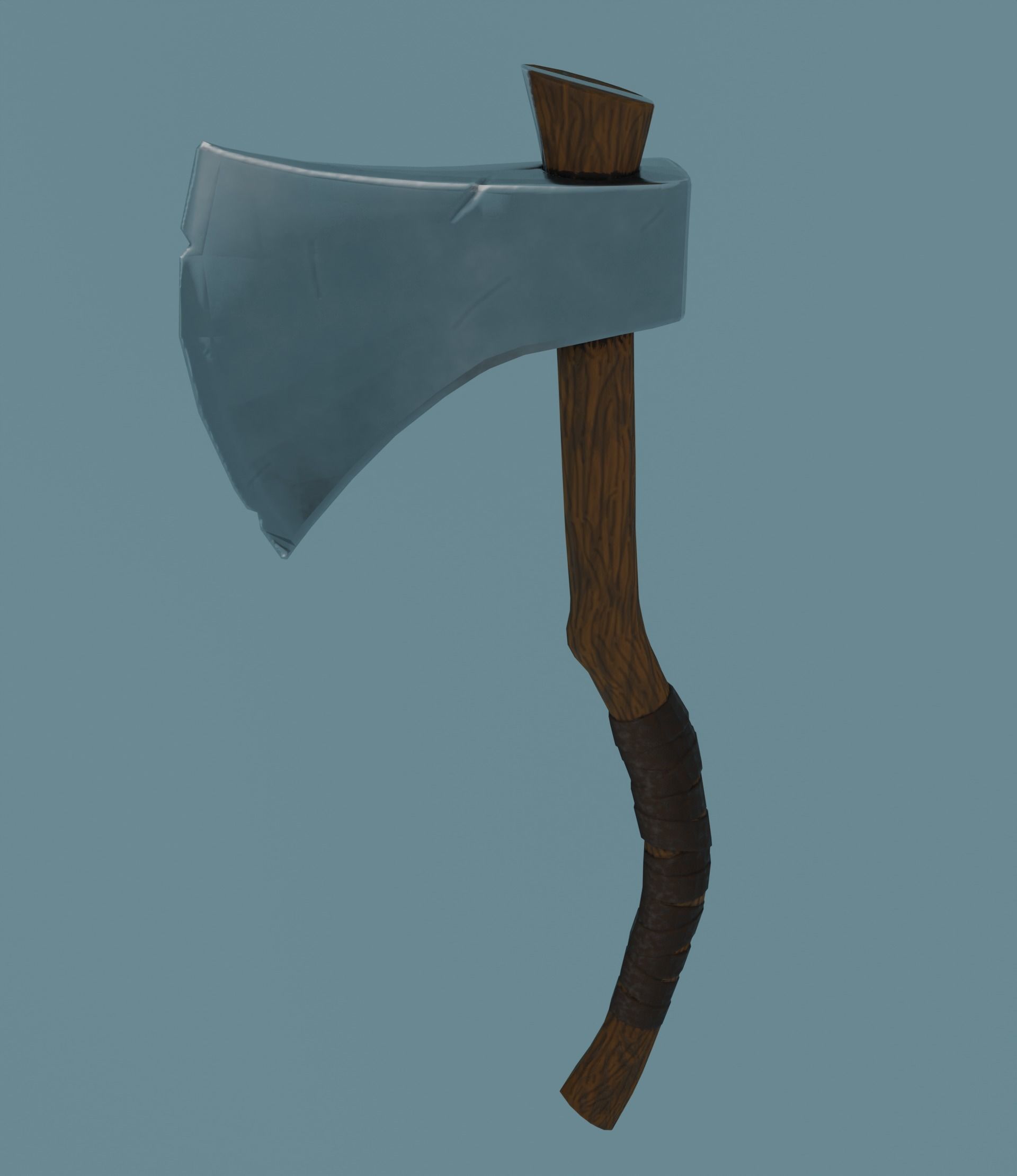 3D model Stylized low poly axe VR / AR / low-poly | CGTrader