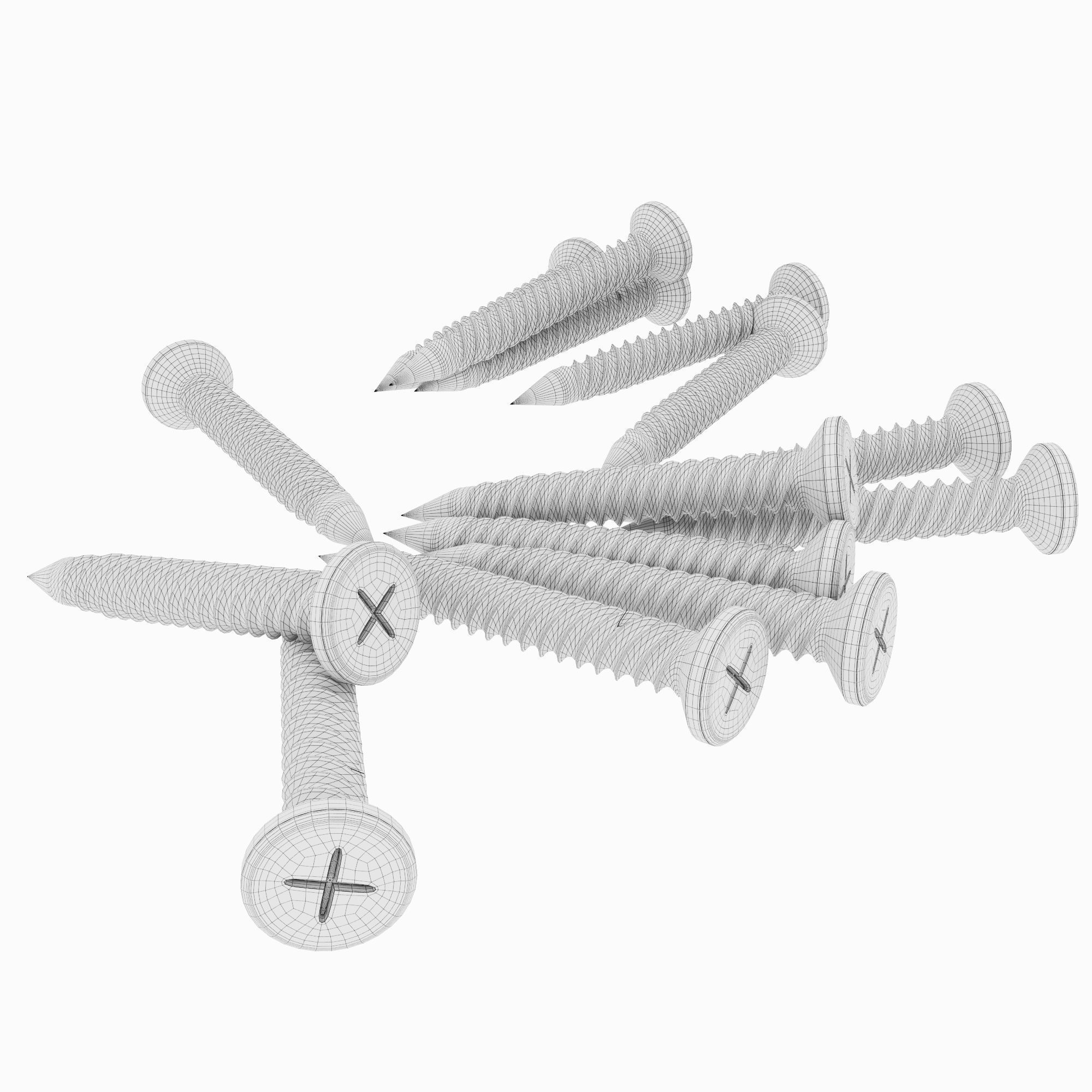 solids screw 3D model | CGTrader