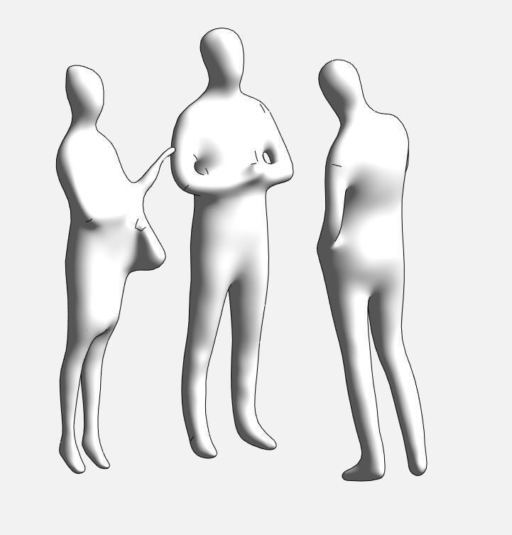 revit people free 3D model | CGTrader