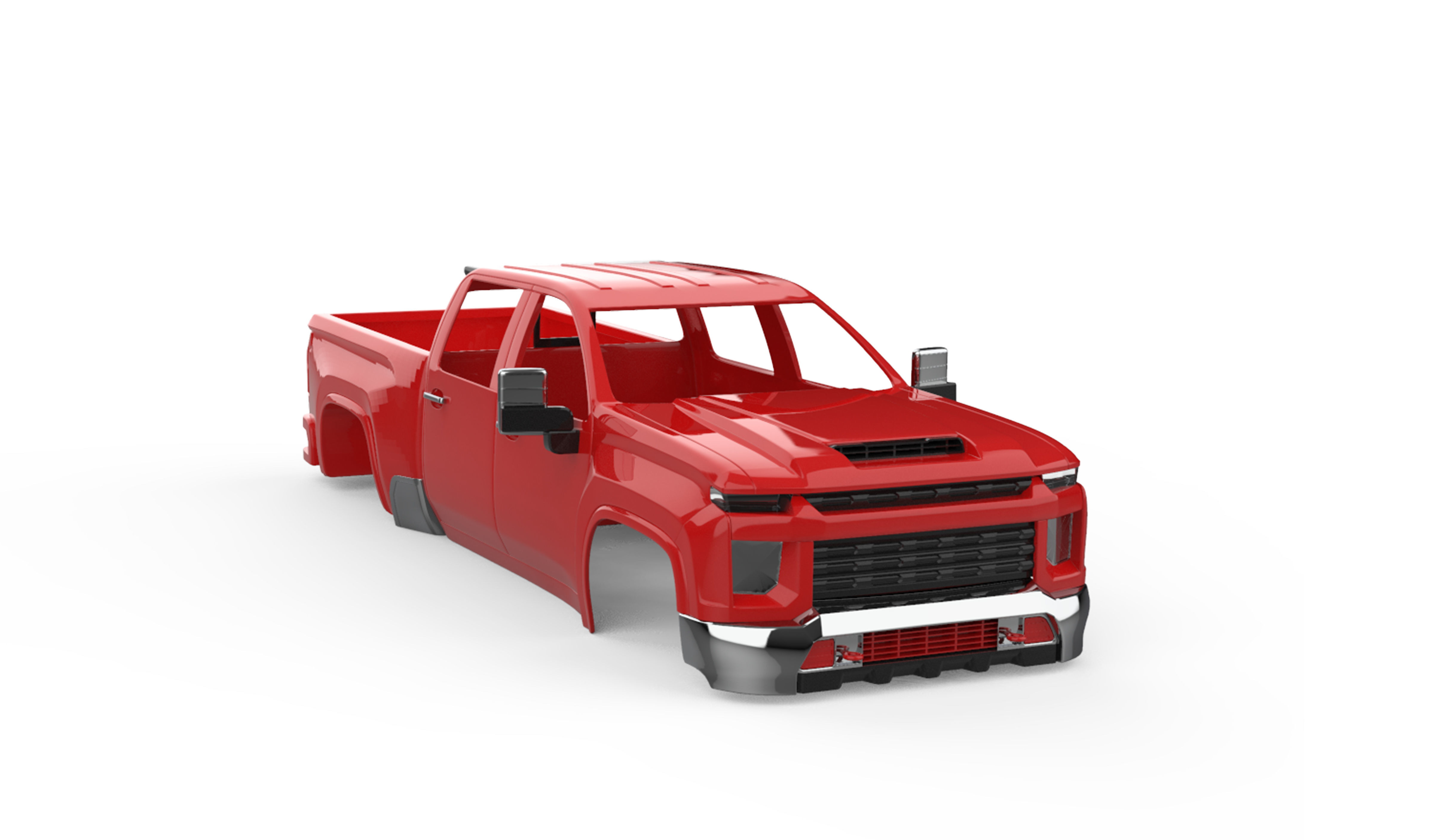 Rc body shell of 22 deffrent cars and trucks 3D model 3D printable ...