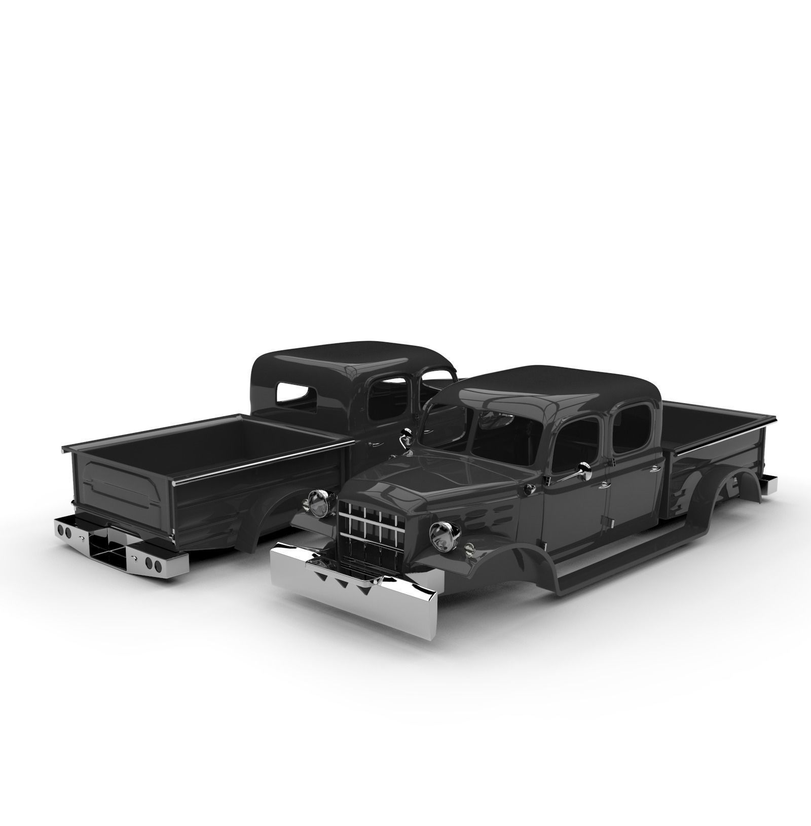 Rc body shell of 22 deffrent cars and trucks 3D model 3D printable ...