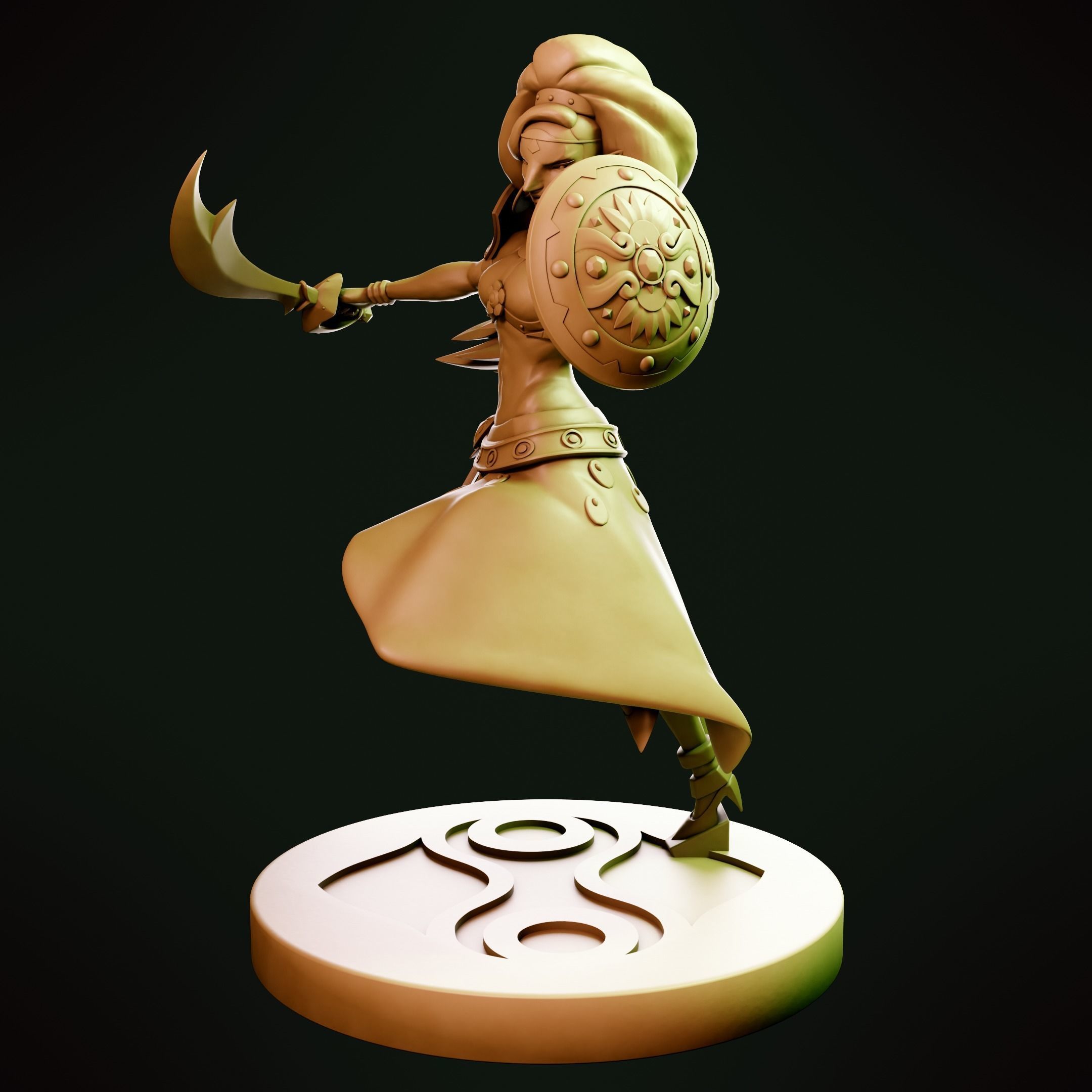 Breath of the Wild Urbosa 3D model 3D printable | CGTrader