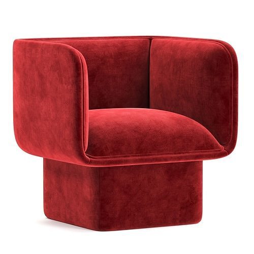 Block Armchair by Studio Mut 3D model | CGTrader