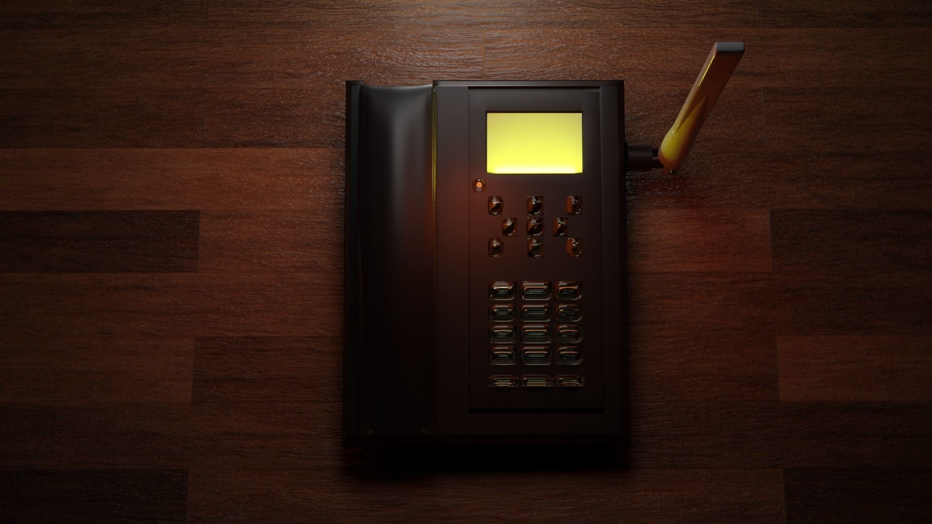 3D model ip home landline phone VR / AR / low-poly | CGTrader