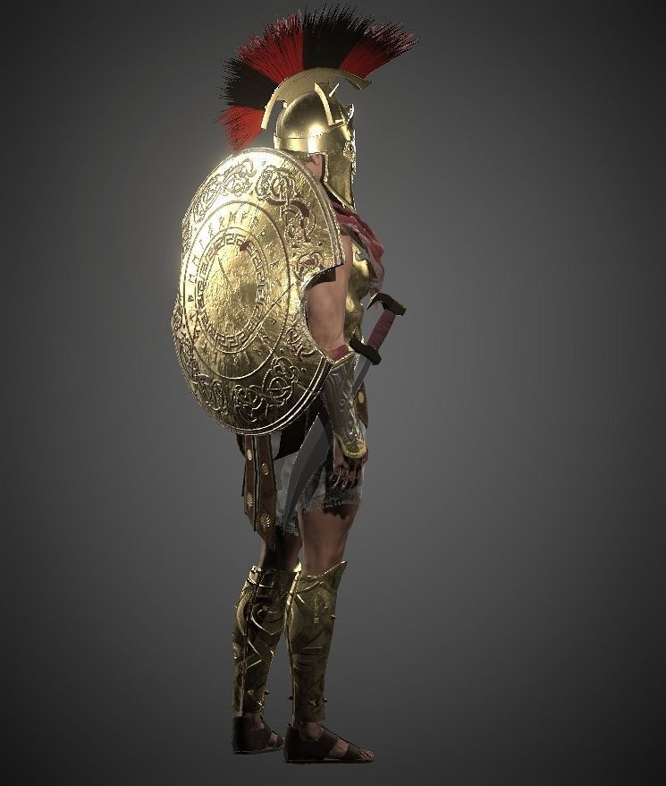 3D model Lord spartan VR / AR / low-poly | CGTrader