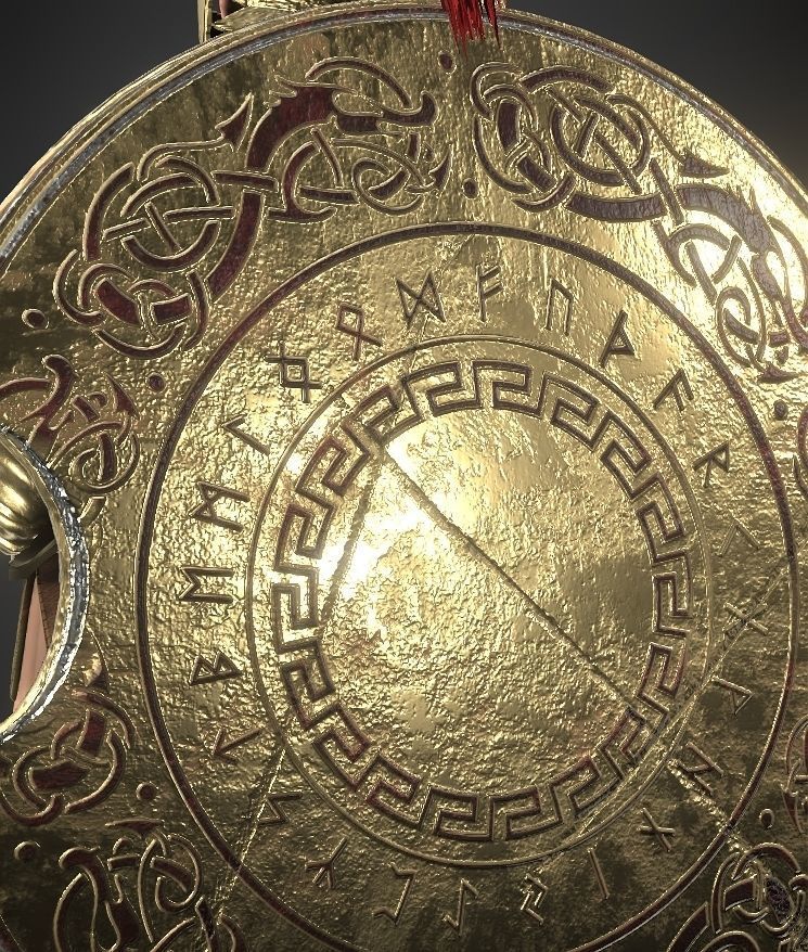 3D model Lord Spartan VR / AR / low-poly | CGTrader