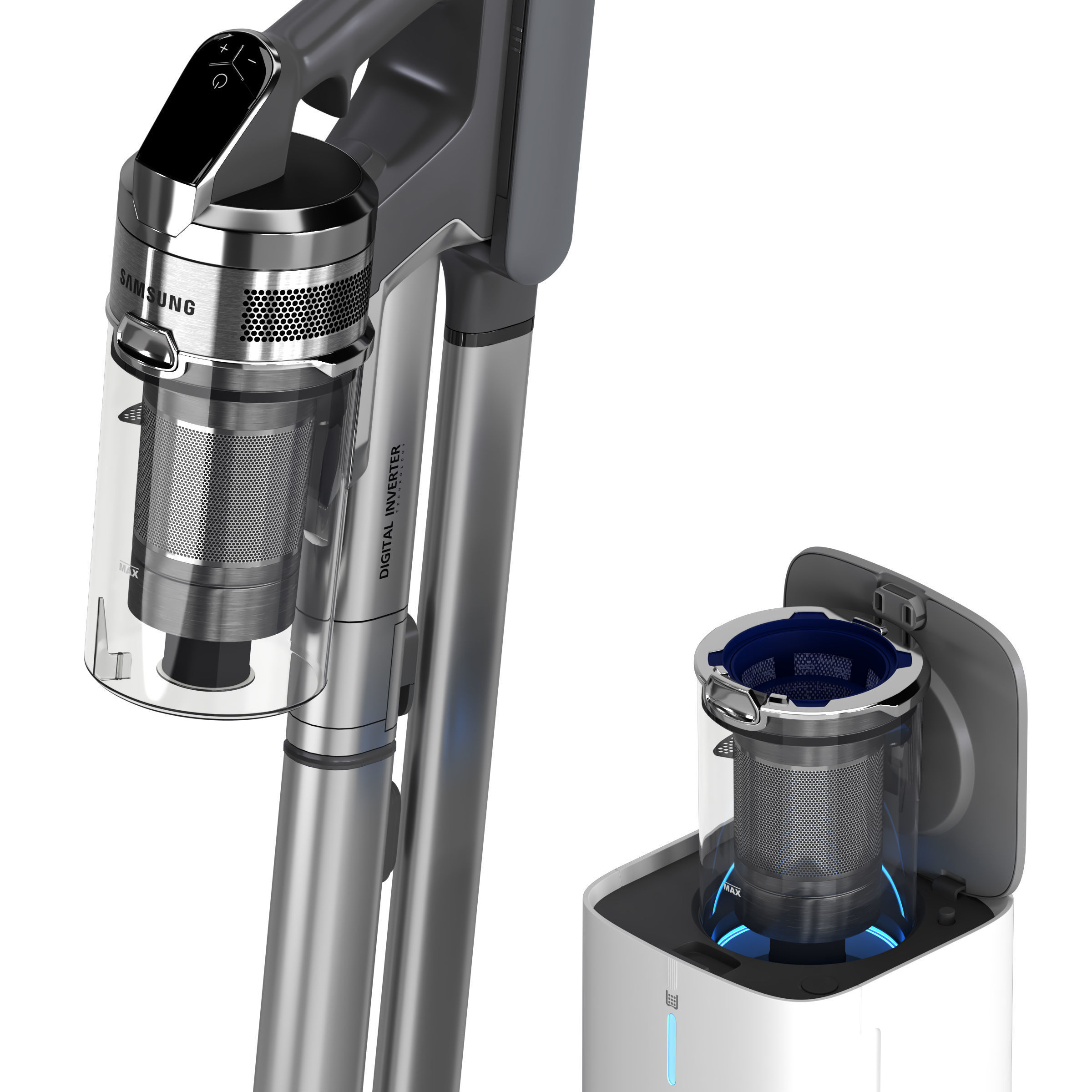 Samsung Z-Clean Station 3D model | CGTrader