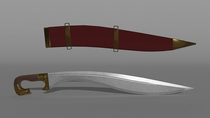 3D model Falcata sword and knife VR / AR / low-poly | CGTrader