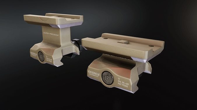 3D model Super Precision T1 Mount VR / AR / low-poly | CGTrader