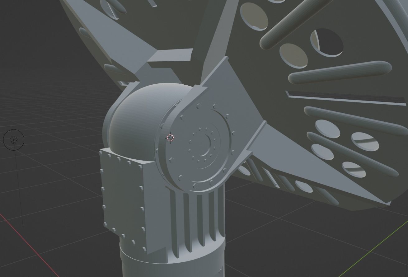 USA SATCOM Antenna OE-82C 3D model | CGTrader