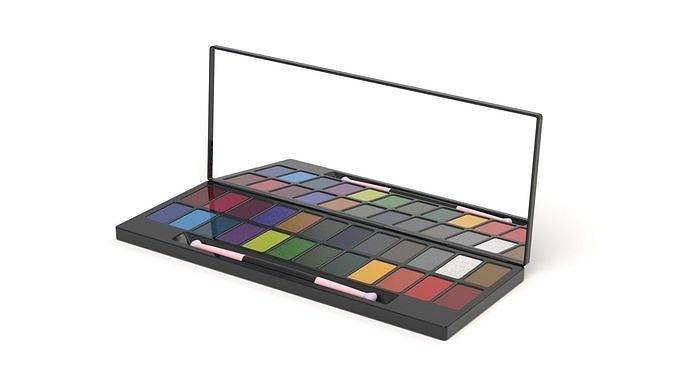 Makeup Eyeliner Compact 3D model | CGTrader