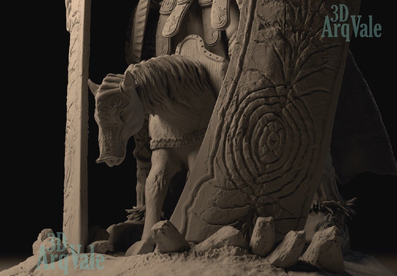 Starscourge Radahn - Elden Ring 3D model 3D printable | CGTrader