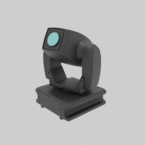 moving head light 3D model | CGTrader