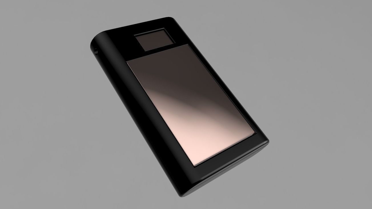 Solar Panel Power Bank STL File Fusion 360 OBJ FBX 3D model 3D ...