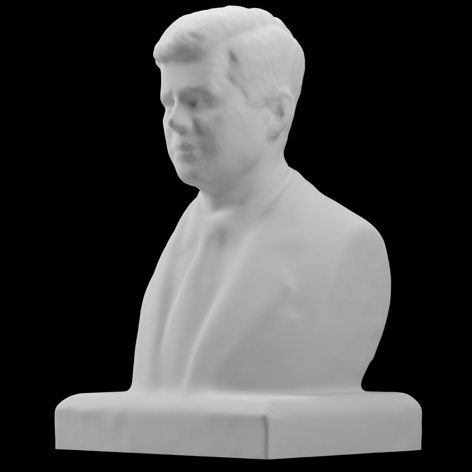John Kennedy 3D model | CGTrader