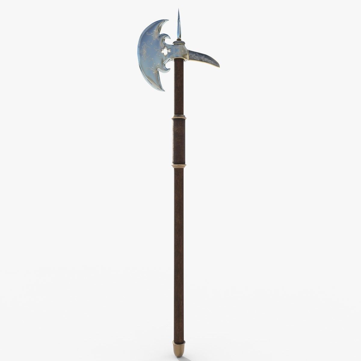 3D model Medieval Halberd VR / AR / low-poly | CGTrader