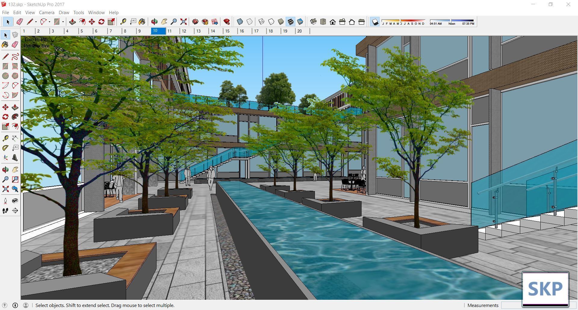 Sketchup School and University 132 3D model | CGTrader