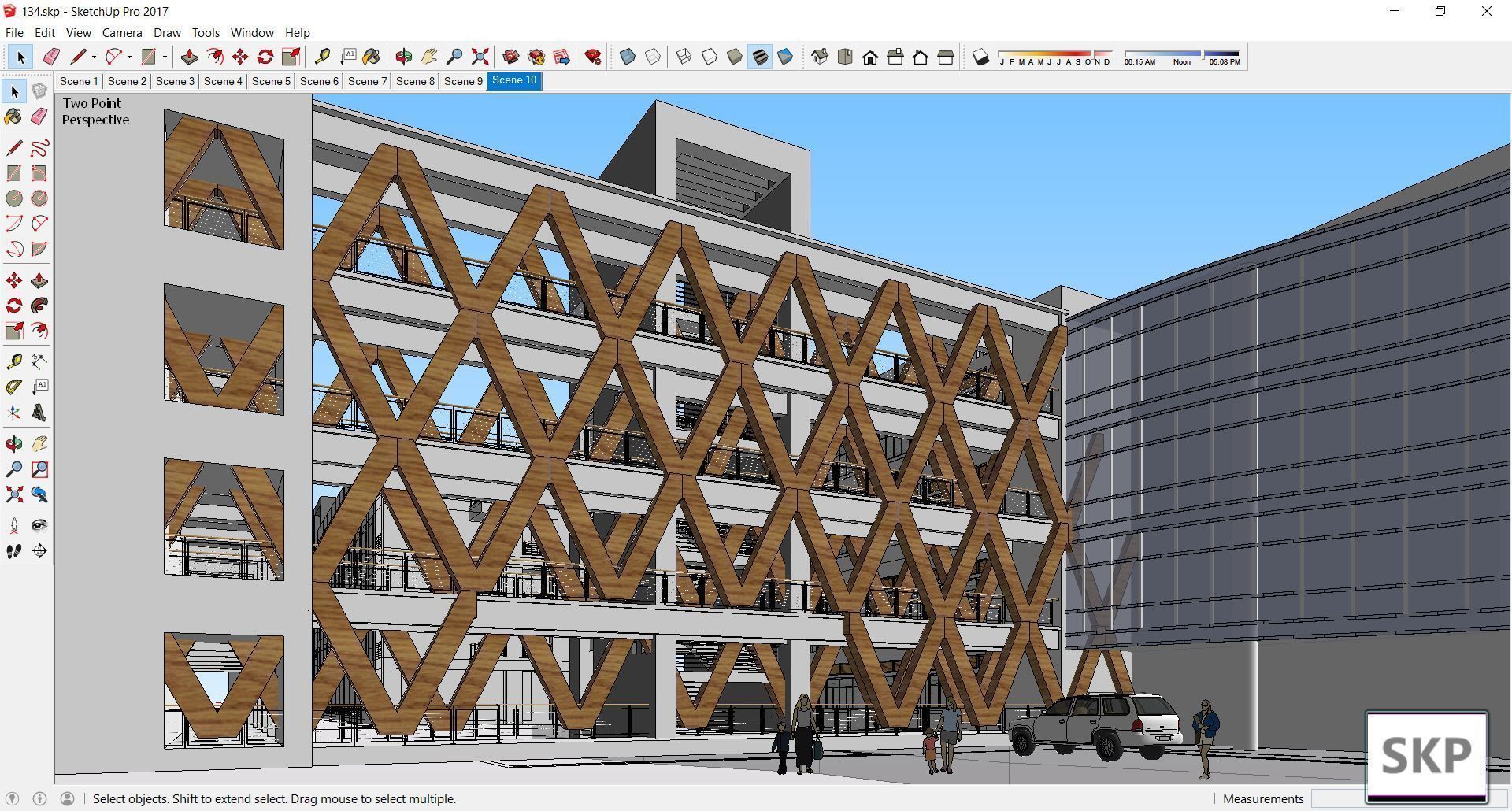 Sketchup School and University 134 3D model | CGTrader