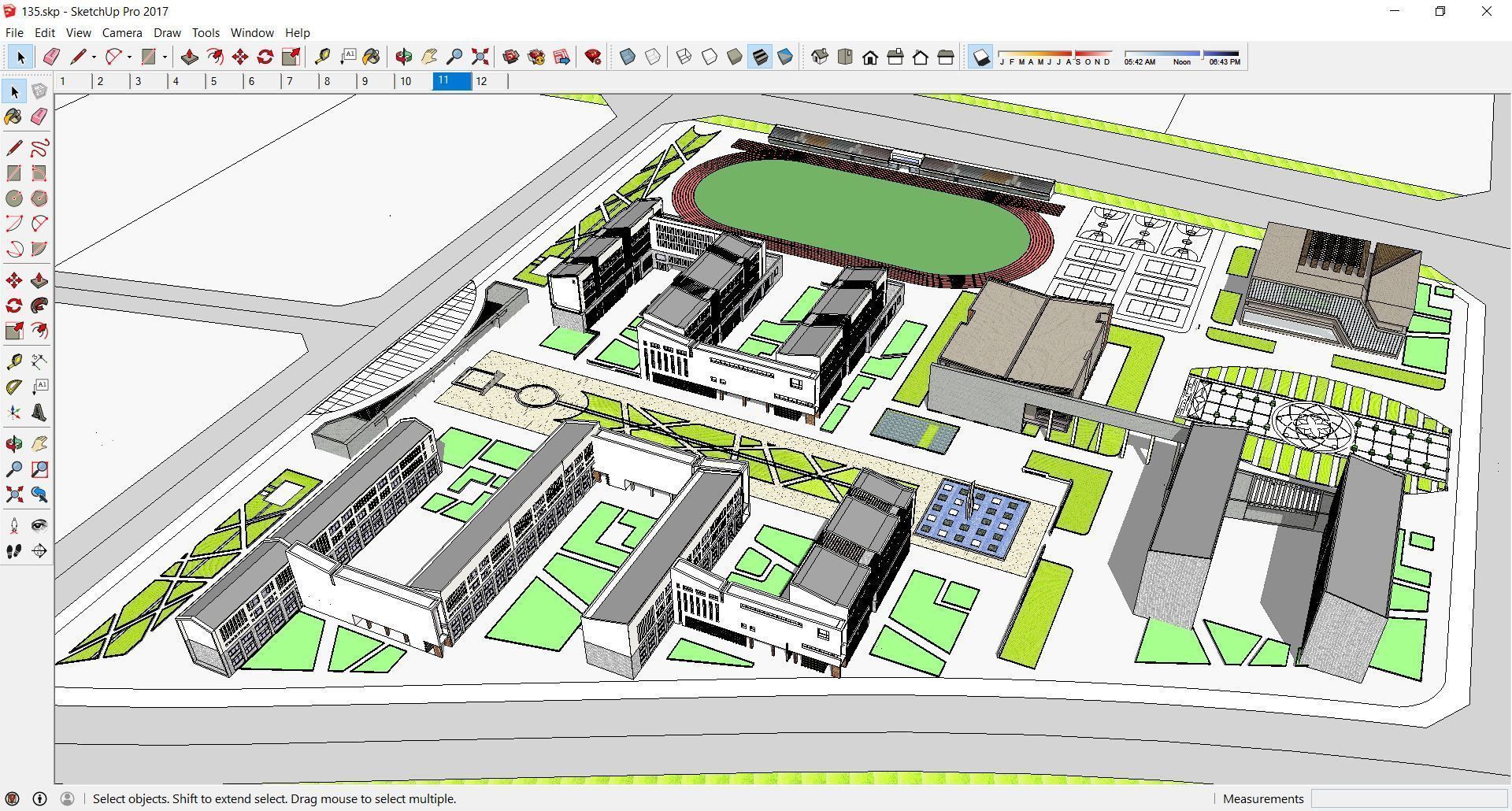 Sketchup School and University 135 3D model | CGTrader