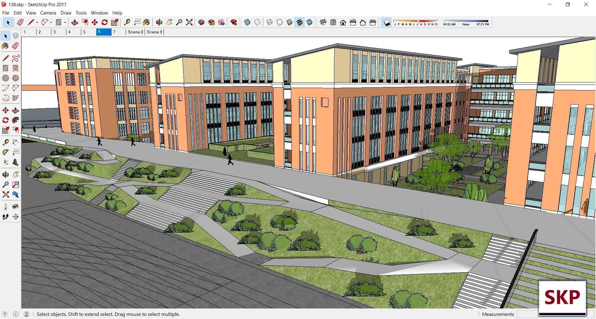 Sketchup School and University 138 3D model | CGTrader