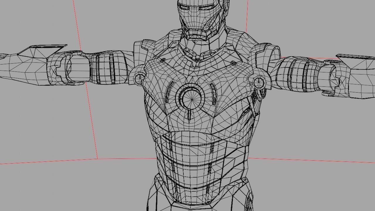 IRON MAN rigged - animated character 3D model animated rigged | CGTrader