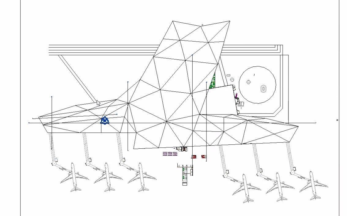airport complete revit project 3D model | CGTrader