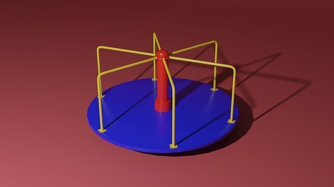 Merry go round 3D model | CGTrader